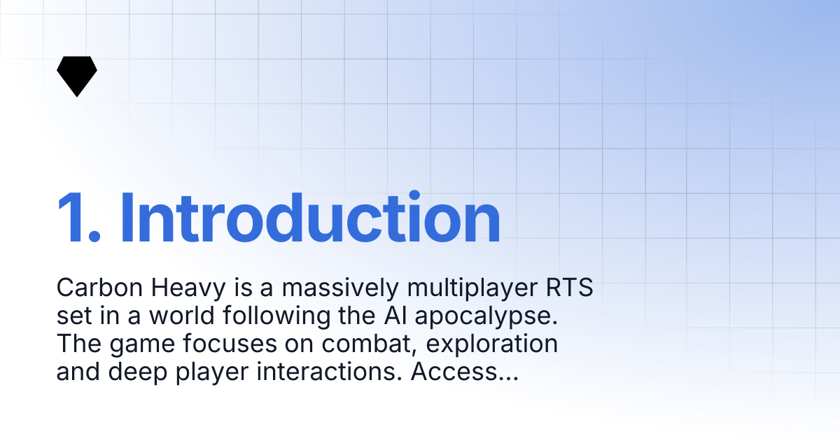 1. Introduction | Carbon Heavy
